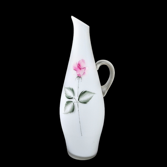 Unknown | Accents | Vintage Cased Frosted Glass Mid Century Modern ...